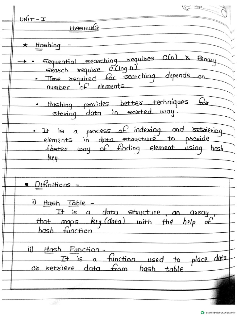 DSA Insem Notes by DK | PDF