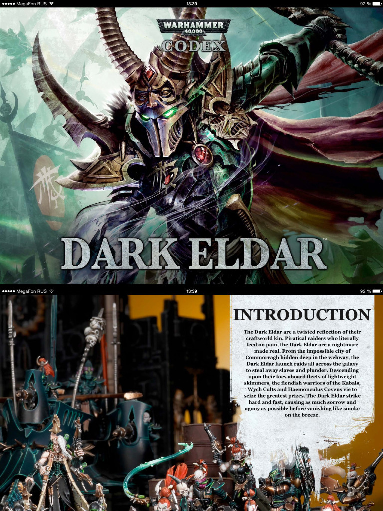 Warhammer 40k - 7th Edition Codex - Dark Eldar | PDF
