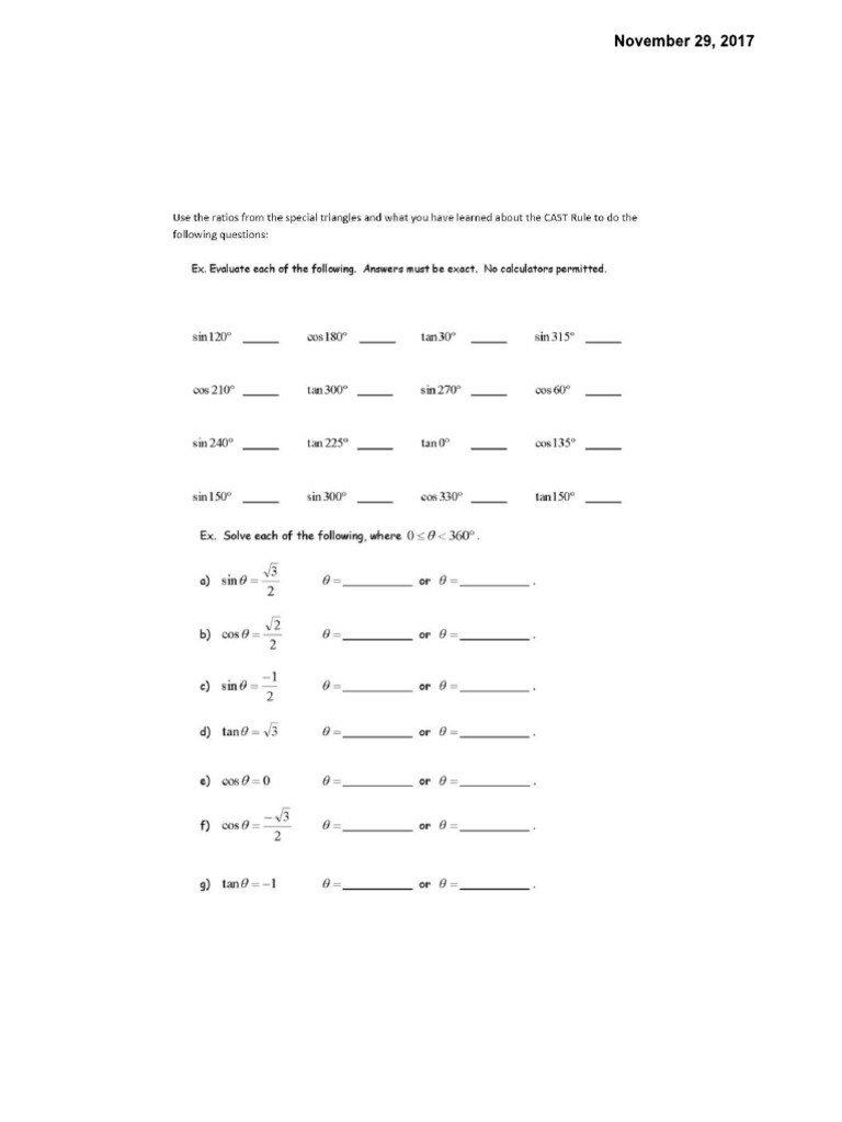 CAST RULE PRACTICE | PDF