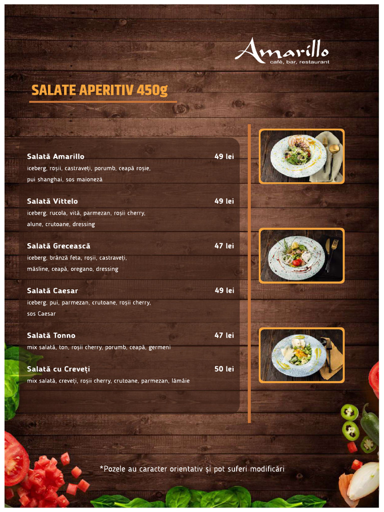 Meniu Preparate | PDF