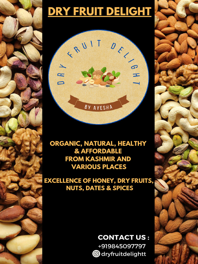 DRY FRUIT DELIGHT_20250112_090933_0000 (1) | PDF | Fruit | Dried Fruit