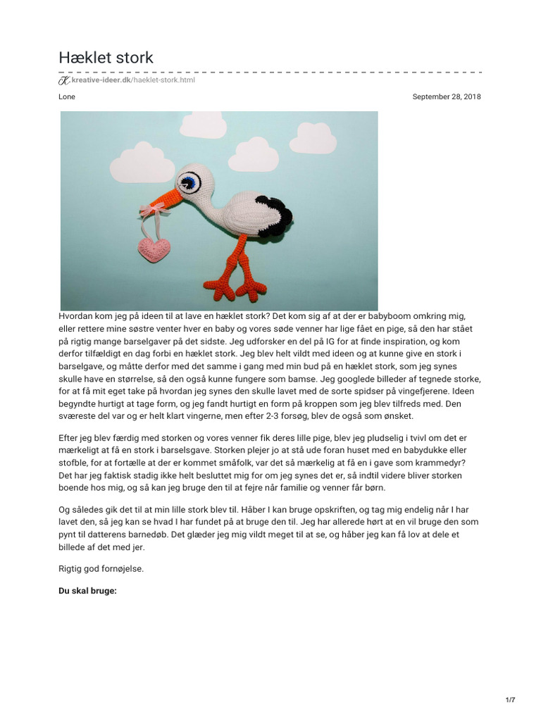 Stork | PDF