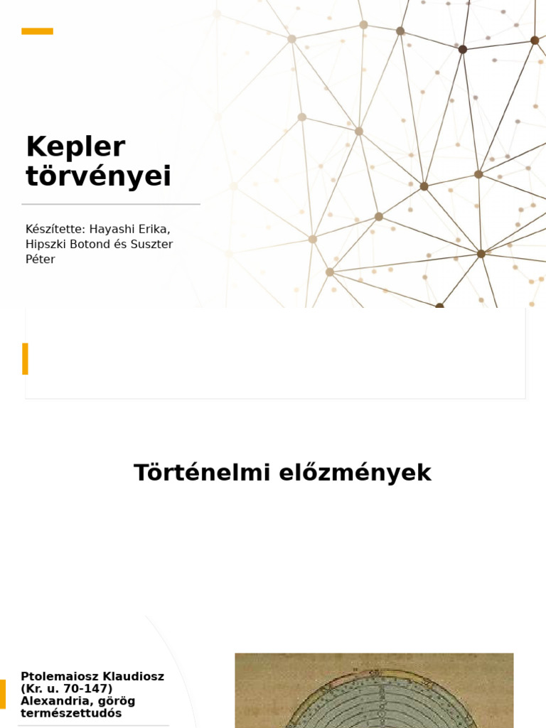 Kepler Törvényei | PDF