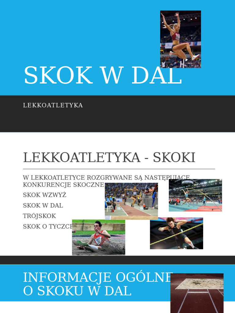 Prezentacja 9 1 Skok W Dal | PDF