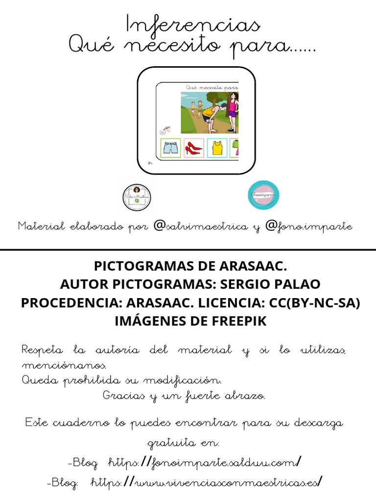 Inferencias. Qué Necesito para | PDF