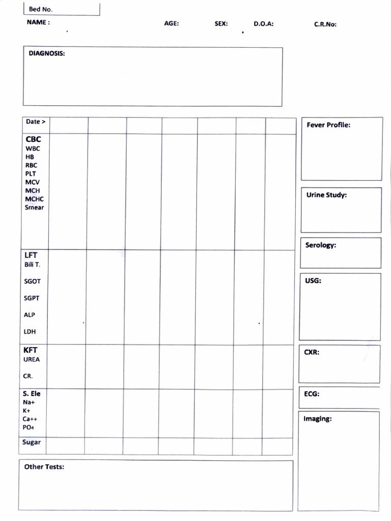 Medicine Follow-Up Sheet | PDF