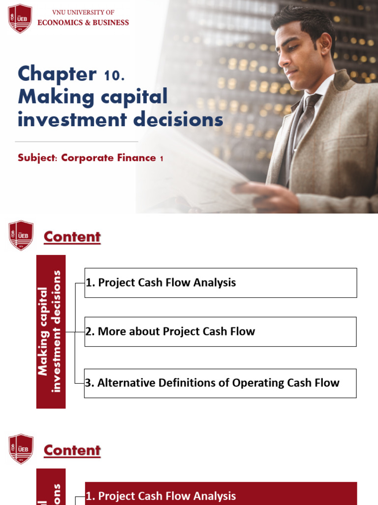 Chapter 10. Making Capital Investment Decisions | PDF | Depreciation | Economies