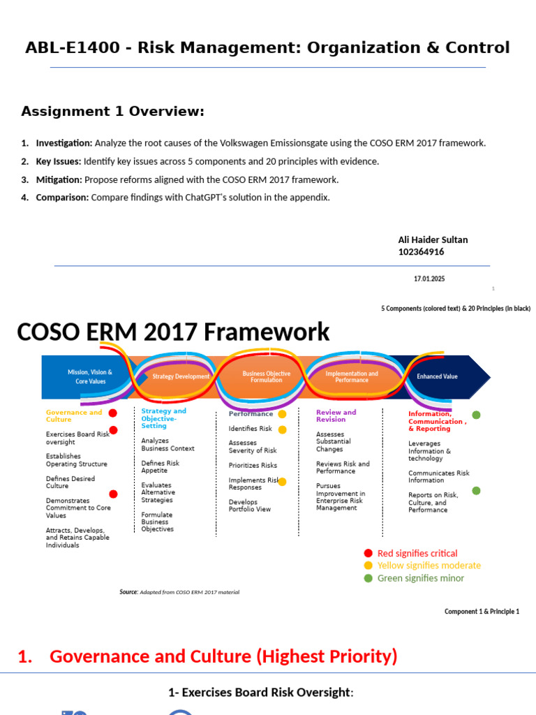 Sultan Ali Haider Assignment 1 | PDF | Governance | Audit