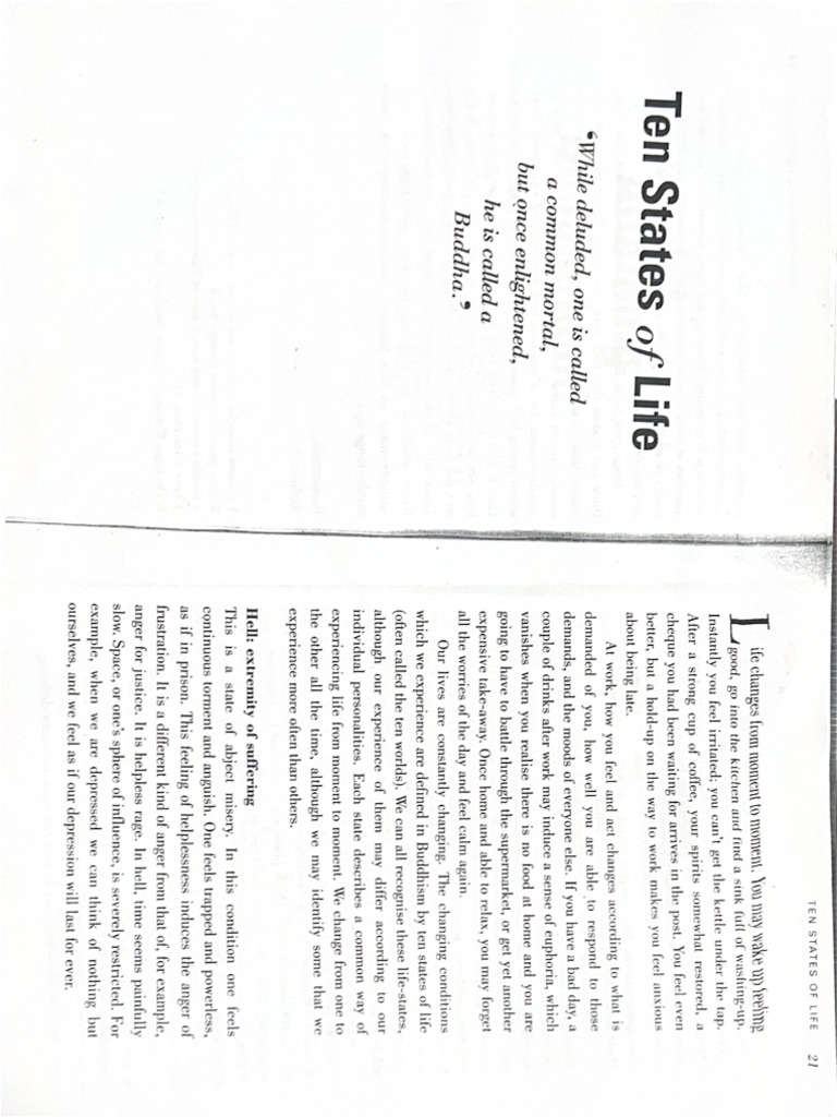 Ten States of Life | PDF