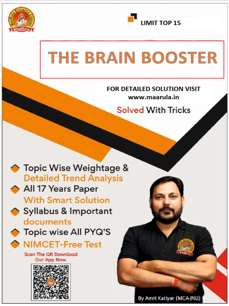 Brain Booster Limit Top-15 Mega Problems | PDF | Mathematics