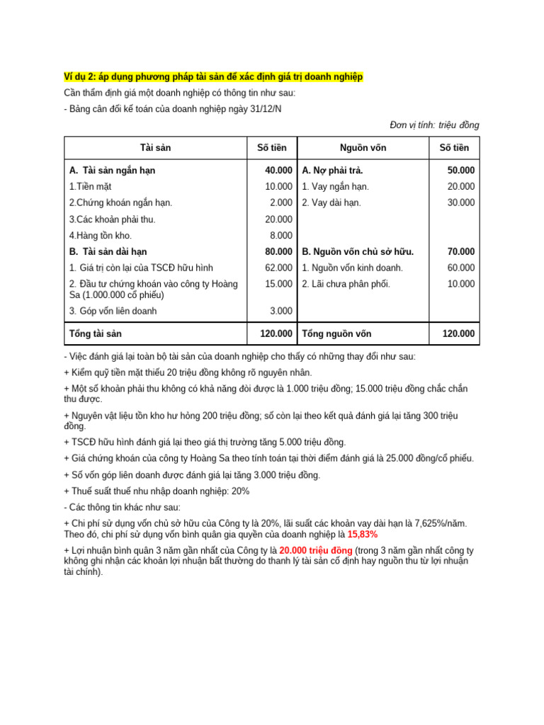 01 Bai Tâp PP Tài Sản | PDF