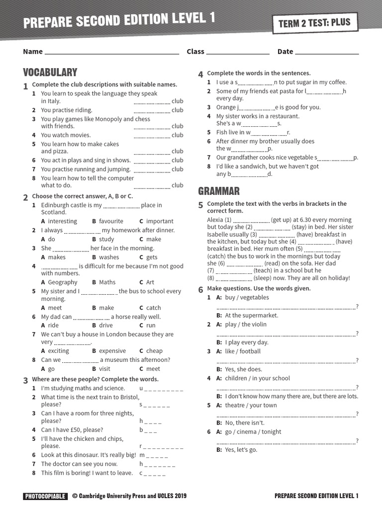 PRE-TT-2P | PDF | Lunch | Meal