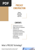 Method Statement For Precast Concrete Fabrication and Installation | PDF | Concrete | Precast ...