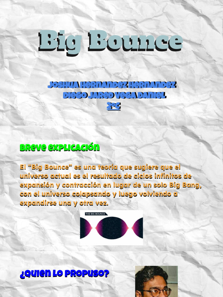 Big Bounce | PDF