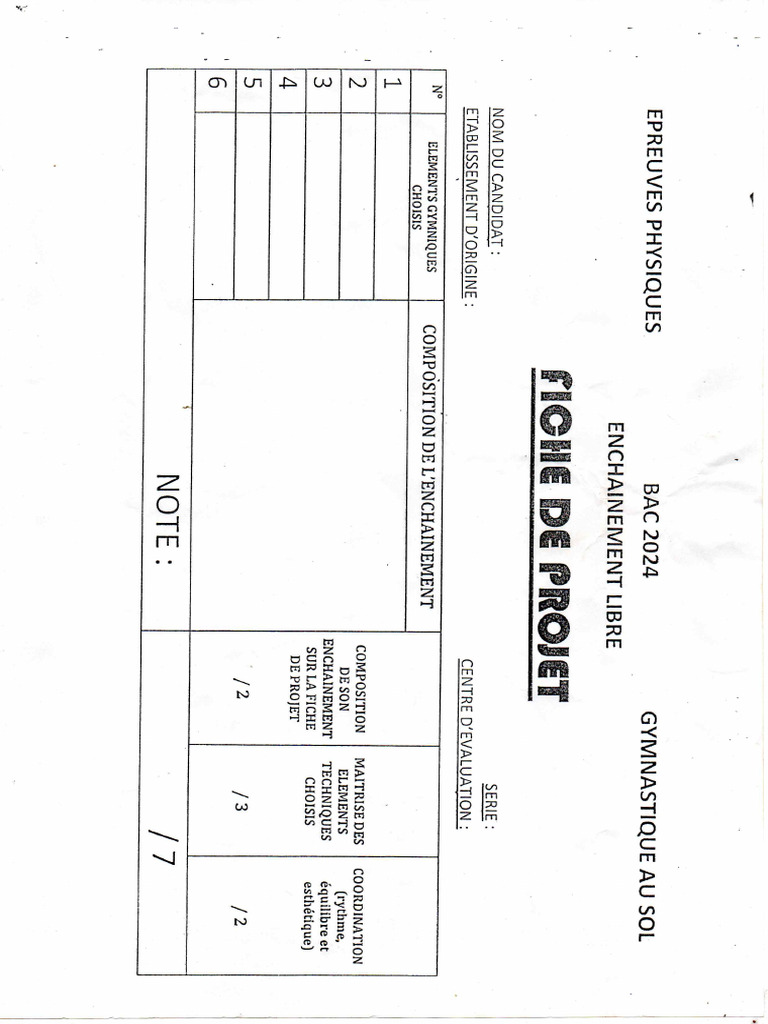 Fiche de Projet - 1 | PDF