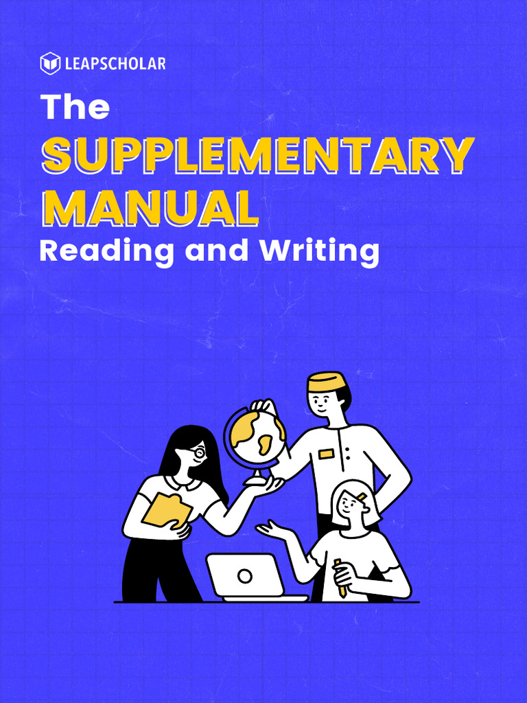 [Revised) Supplementary Manual-reading and Writing (1) | PDF