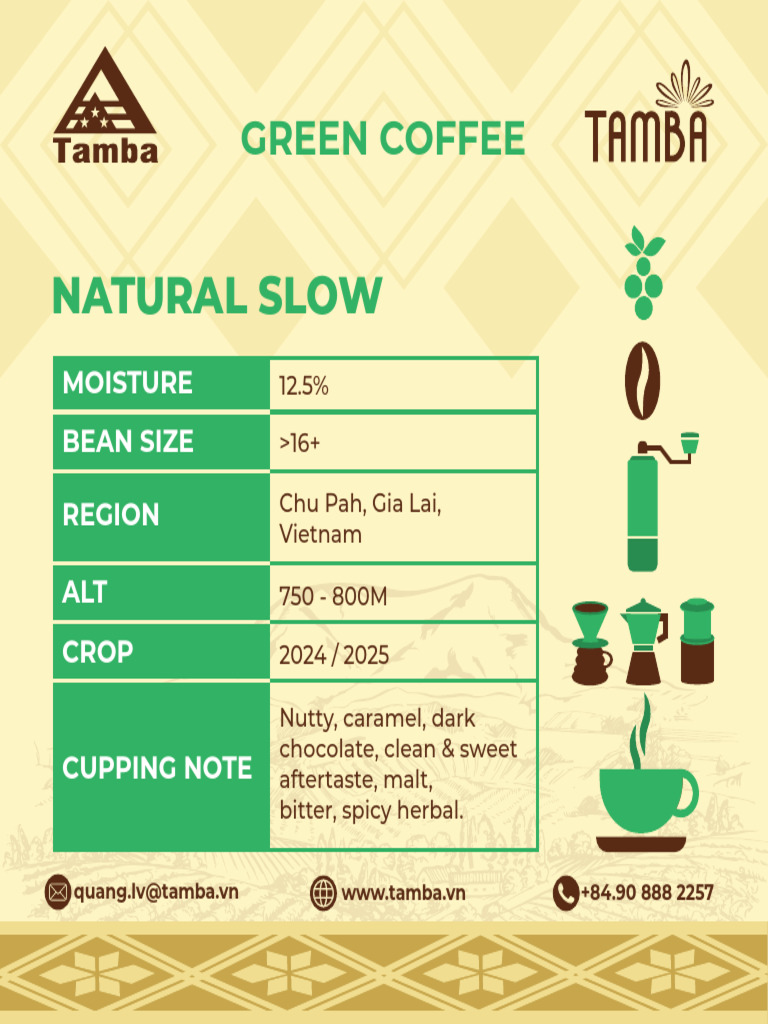 Natural Slow 10x10cm | PDF