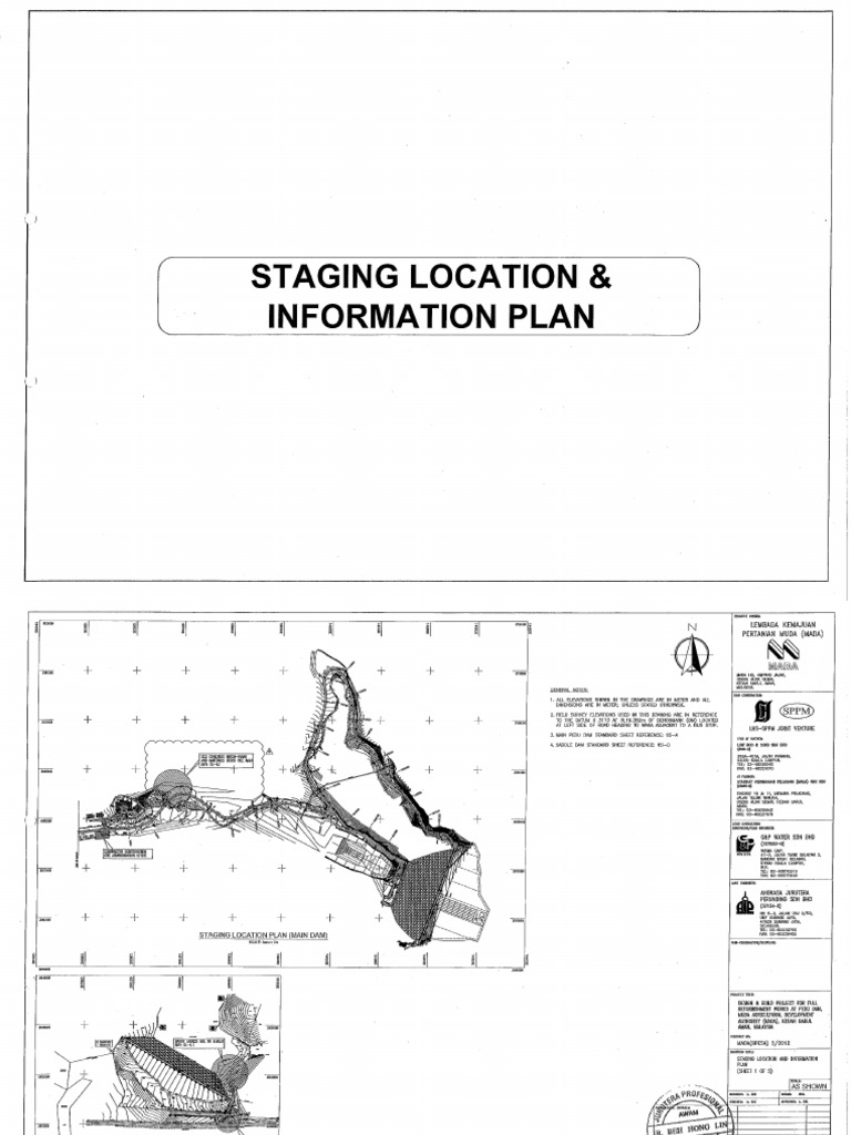 Staging Location & Information Plan | PDF