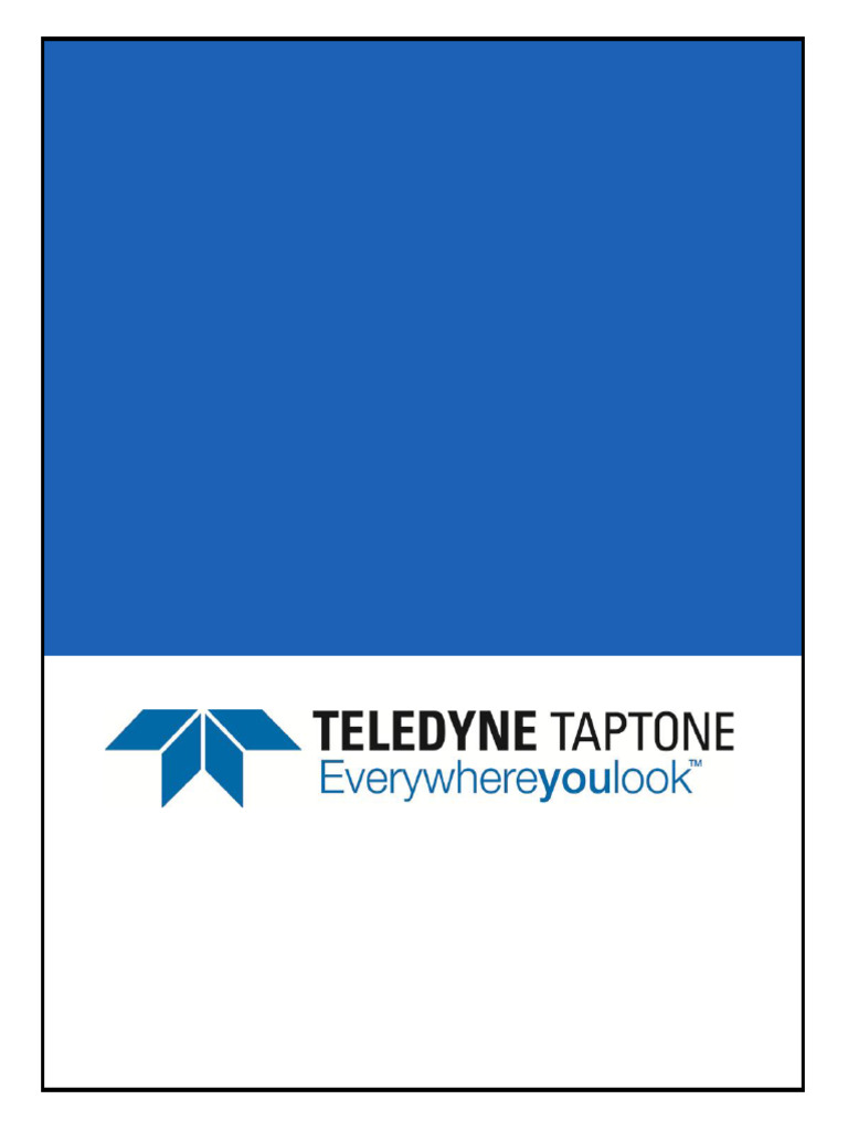 M-412-065 T4000 DSC Maintenance Manual Rev D - 220816 - 113952 | PDF ...