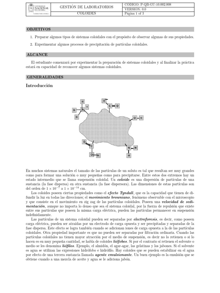 4. Coloides-1 | PDF | Coloide | Materiales