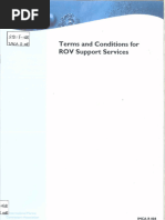 IMCA R006, Standard ROV Audit Document, 2001 | PDF