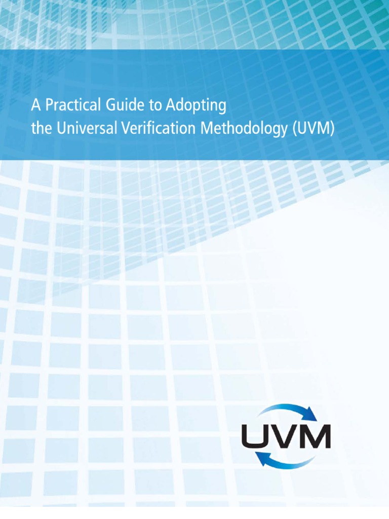 Uvm Preview Lr Pdf Verification And Validation Object Computer Science