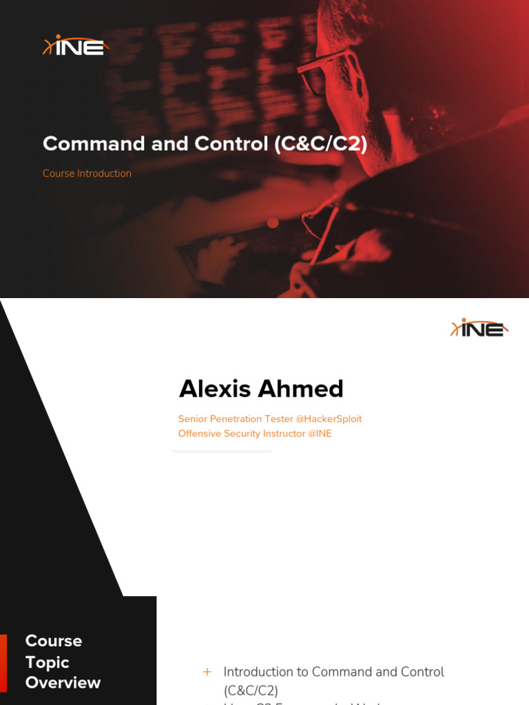 INE Command and Control C2 CC Course File | PDF | Security | Computer Security