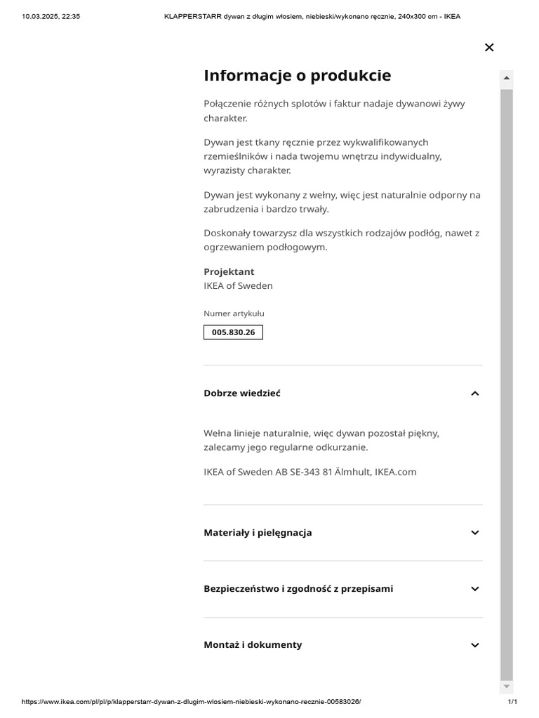 Informacje o Produkcie: Klapperstarr | PDF