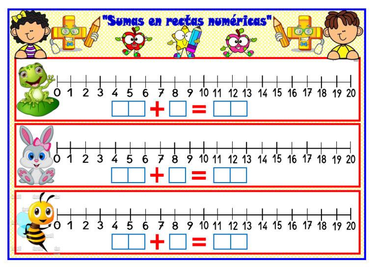 Formato para Recta Numérica | PDF