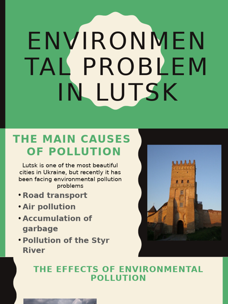 Environmental Problem in Lutsk | PDF