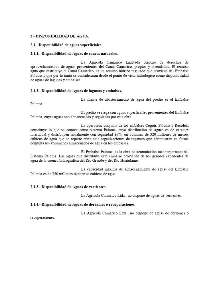 Analisis Hidrolog | PDF | Reservorio | Agua