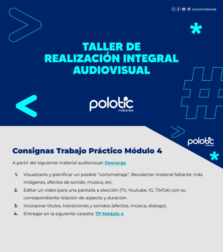 Consignas TP Módulo 4 | PDF