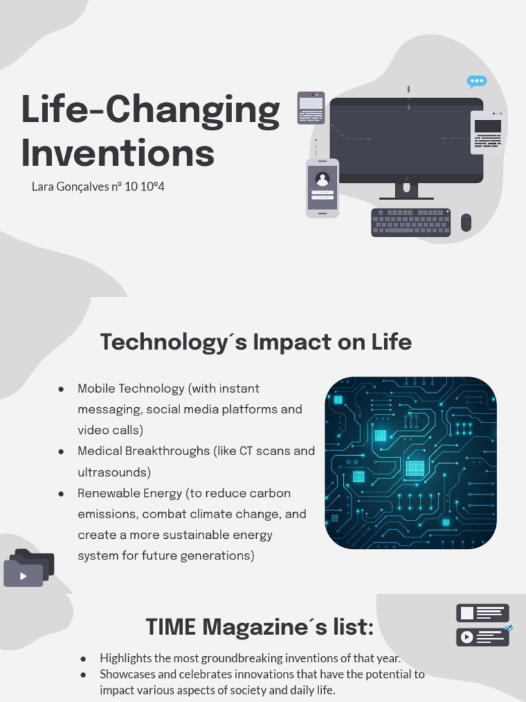 Life-Changing Inventions | PDF | Smartphone
