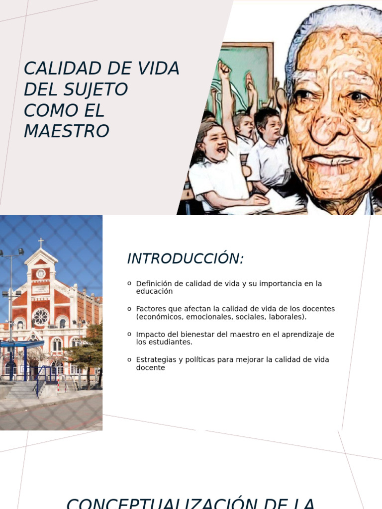 Daniela Bernal II Semestre | PDF | Maestros | Calidad de vida