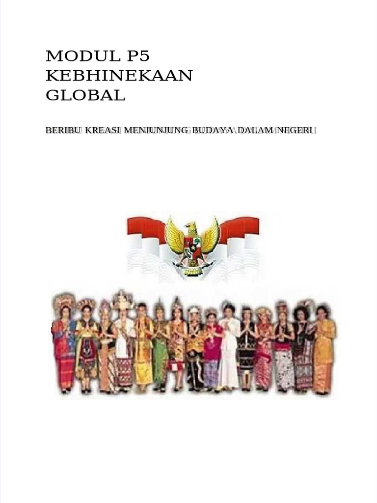 PDF Modul p5 Kebhinekaan Global New | PDF