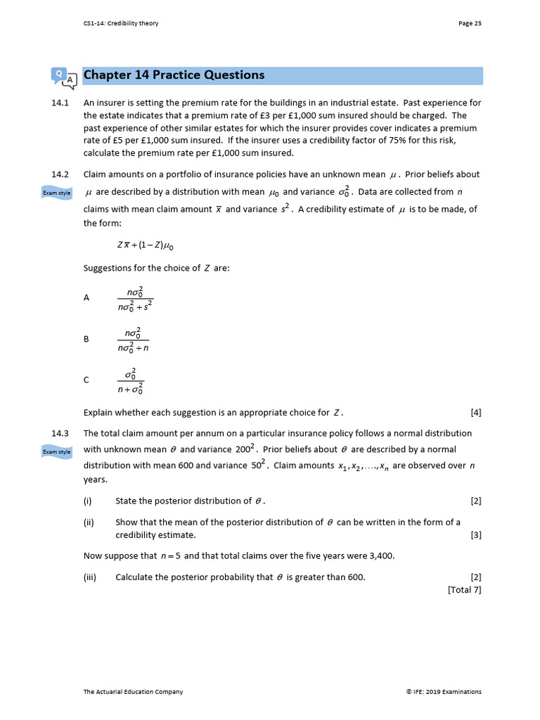 Chapter 14 - 250310 - 095320 | PDF | Estimator | Bayesian Inference