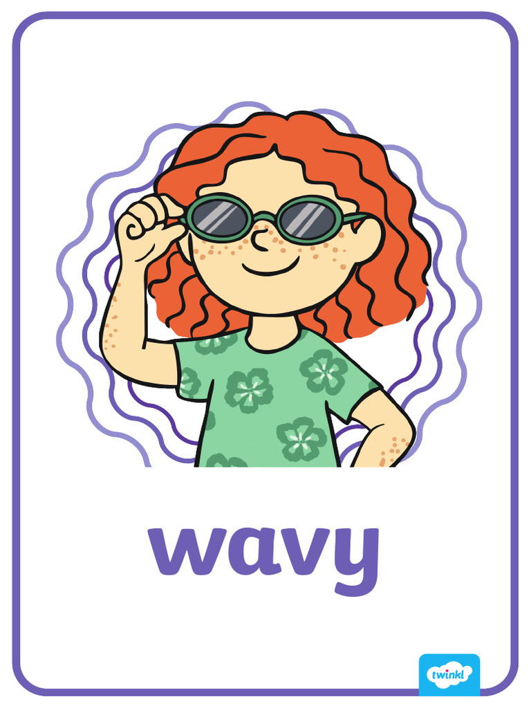 Hair Vocabulary Poster Ver 2 | PDF