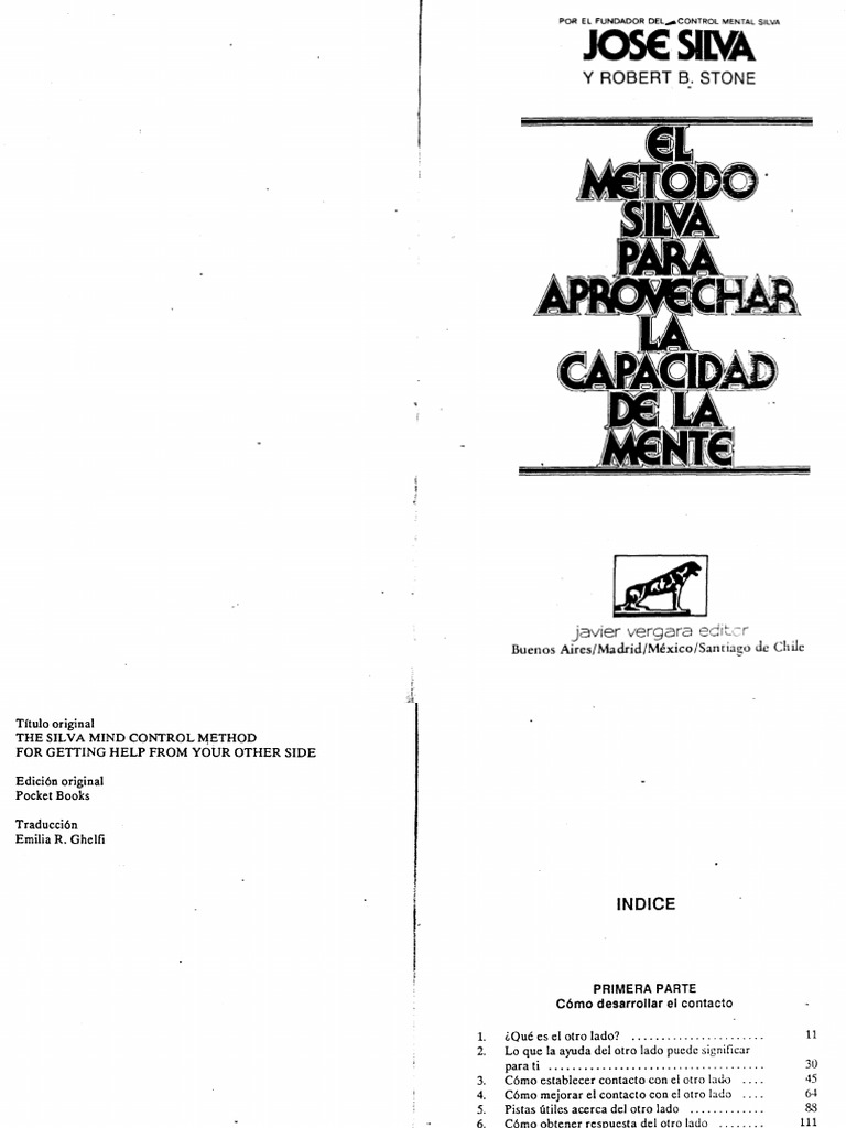 Metodo Silva de Control Mental | PDF