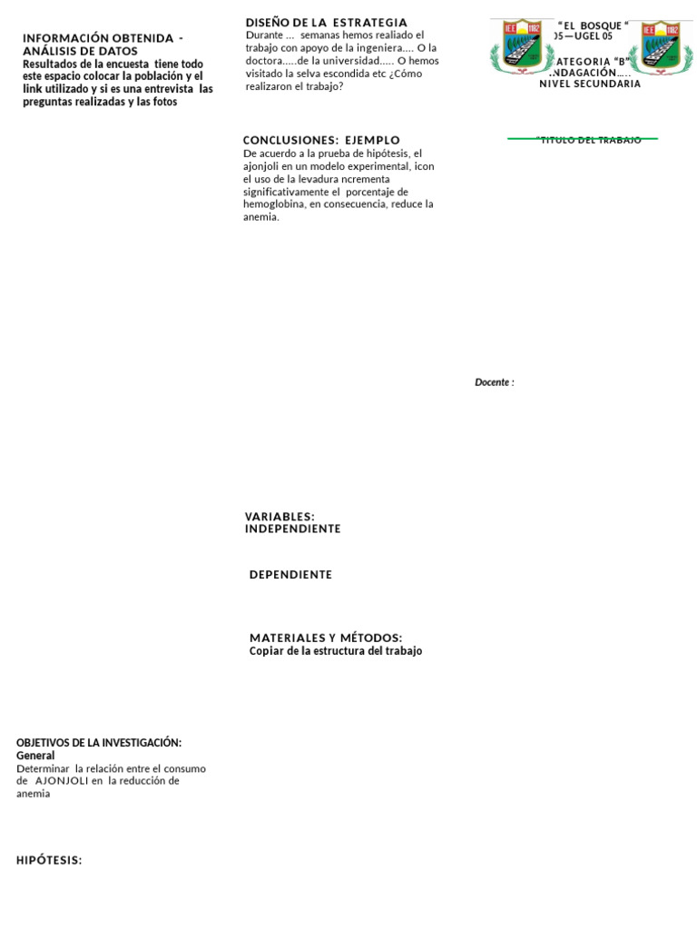 Triptico Luza | PDF | Empirismo | Metodología