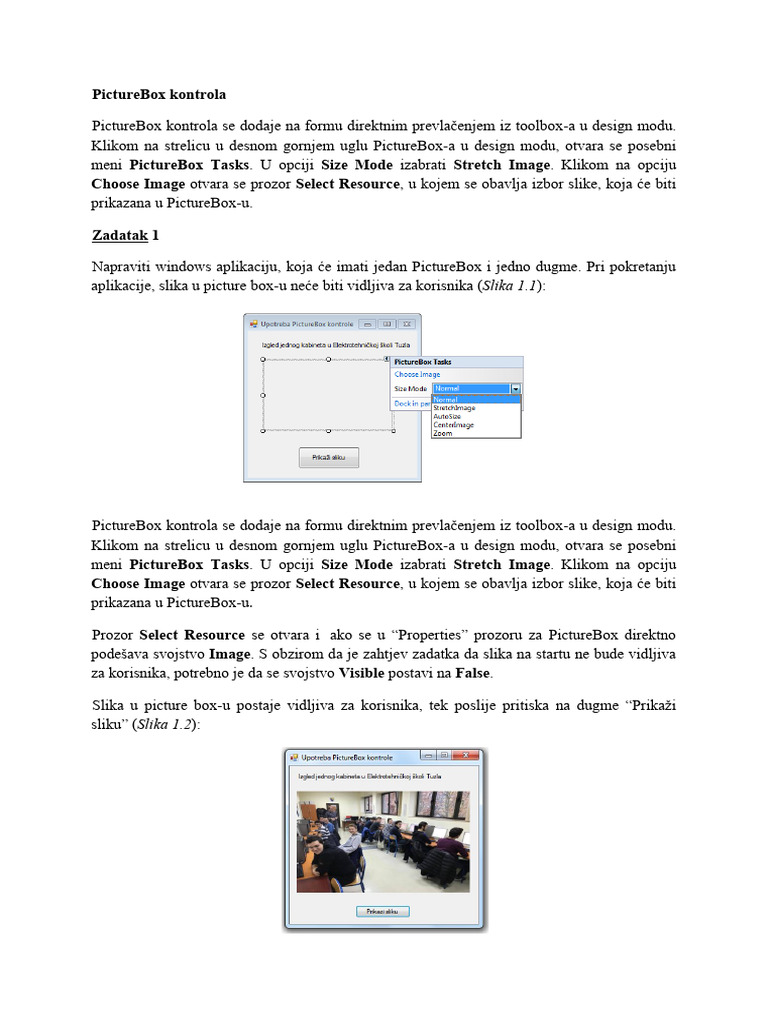 PictureBox Kontrola | PDF