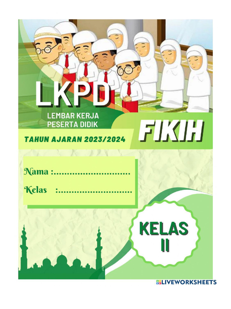LKPD Fikih Bab Sholat Berjamaah | PDF