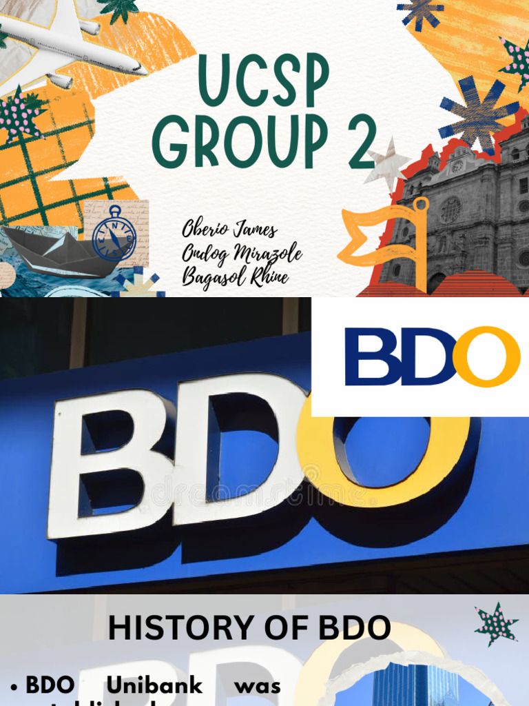 History of BDO Unibank in the Philippines | PDF