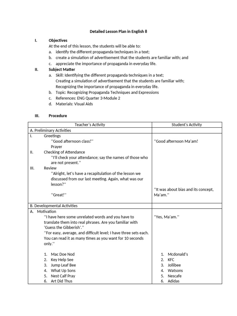 LP-Propaganda-Techniques | PDF | Propaganda | Face