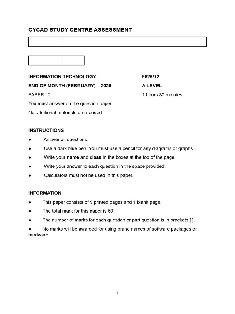 Test 12 - Practical Questions | PDF | Computer Science | Computing