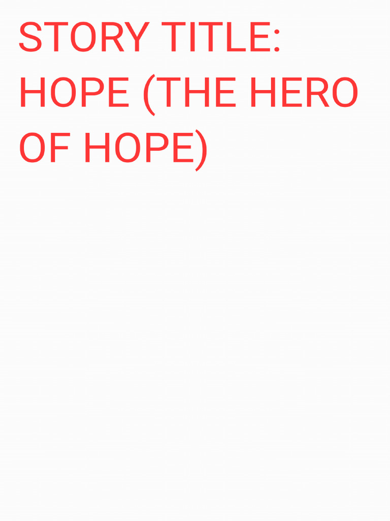 Hope Complete | PDF