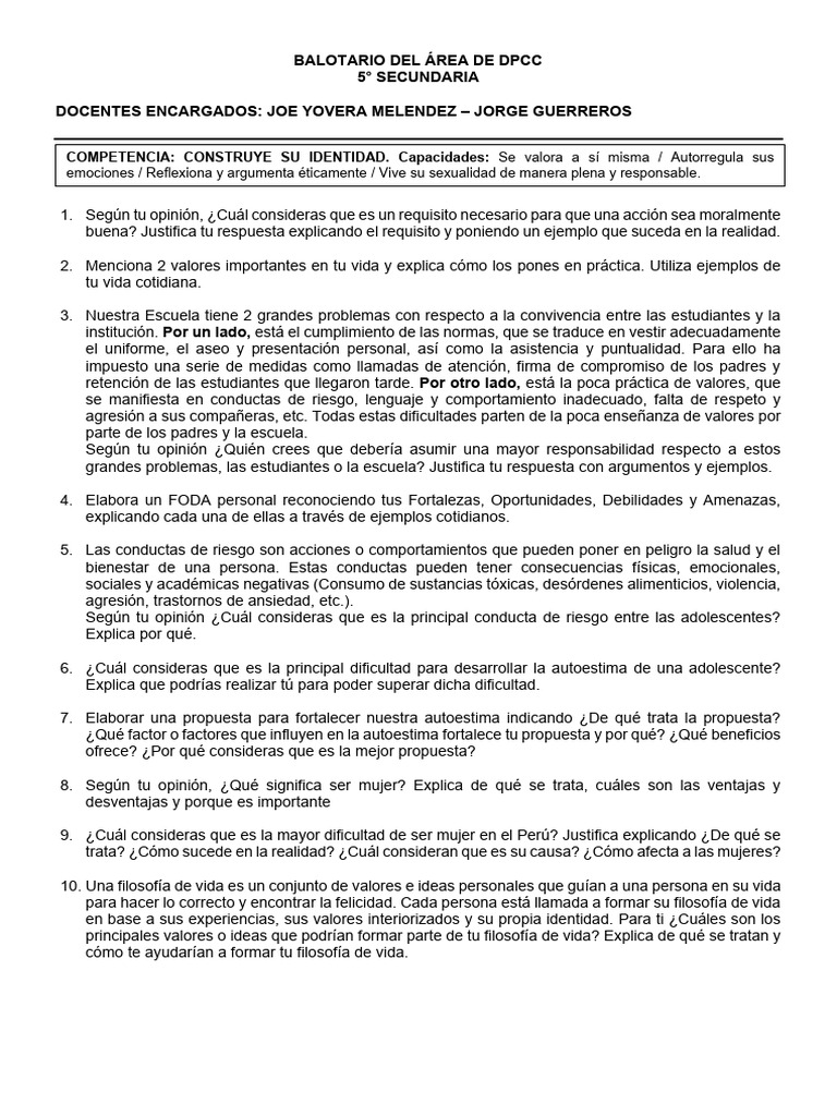 DPCC Quinto | PDF | Talibanes | Mujer