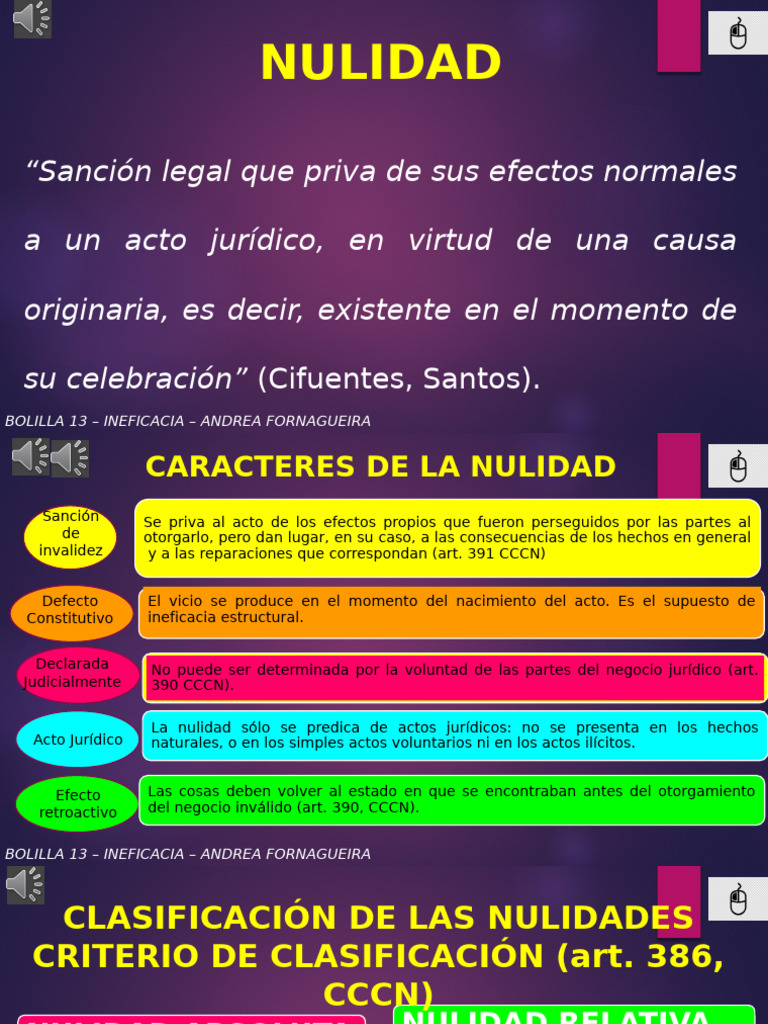 NULIDAD | PDF | Nulo (ley)