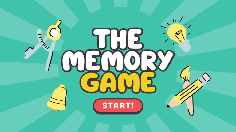 Green Colorful Playful Animated Memory Game Presentation | PDF