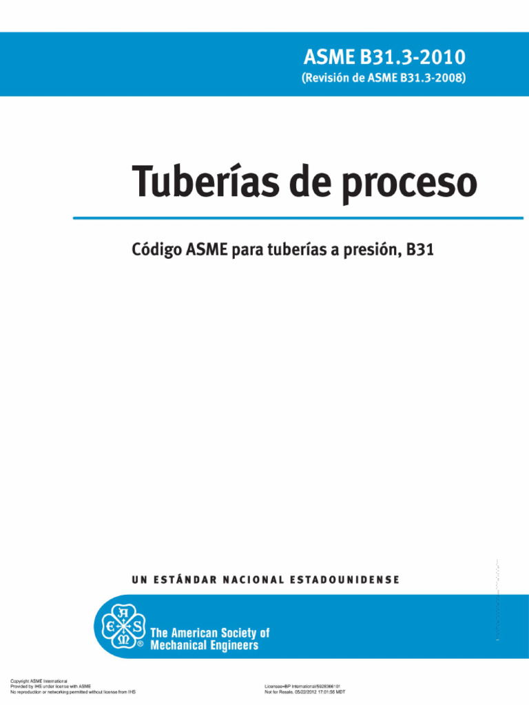 ASME B31.3 (10) Process Piping | PDF