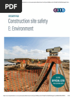 CITB GE700 Companion - Book C - General Safety | PDF